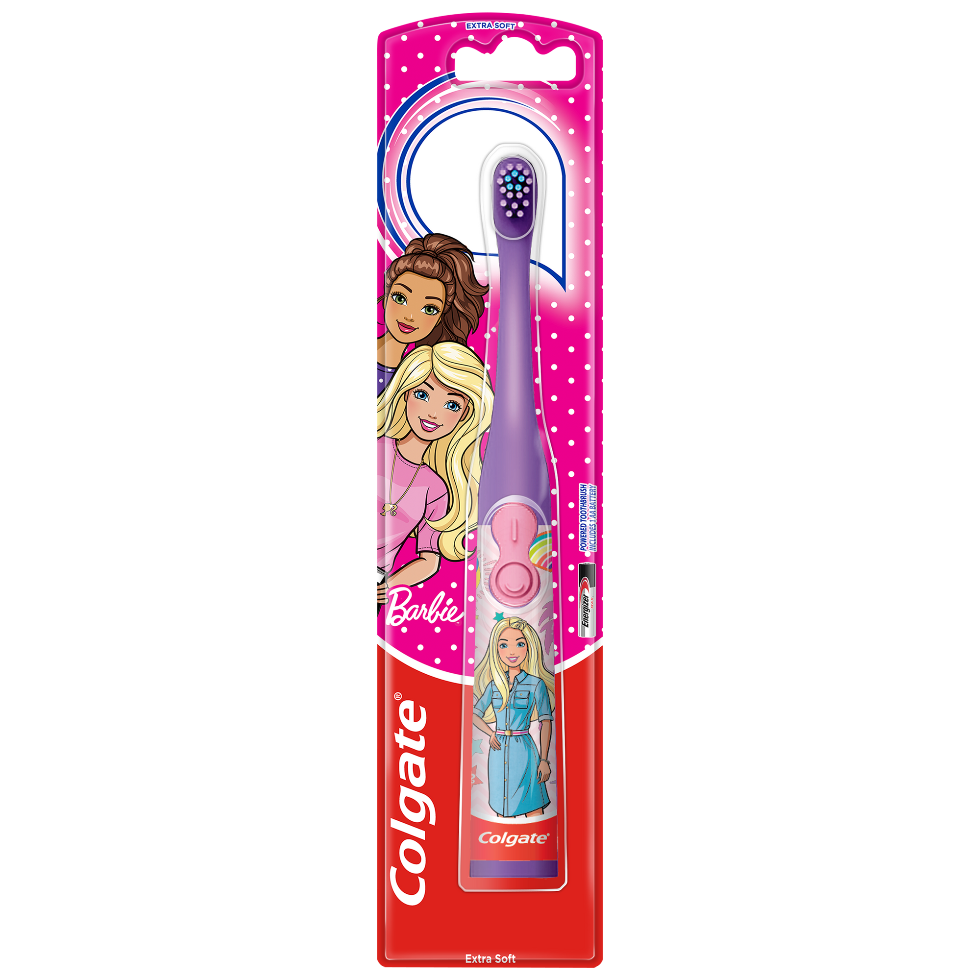 Colgate® Sonic Kids’ Barbie Batteri tandbørste | Colgate Kids