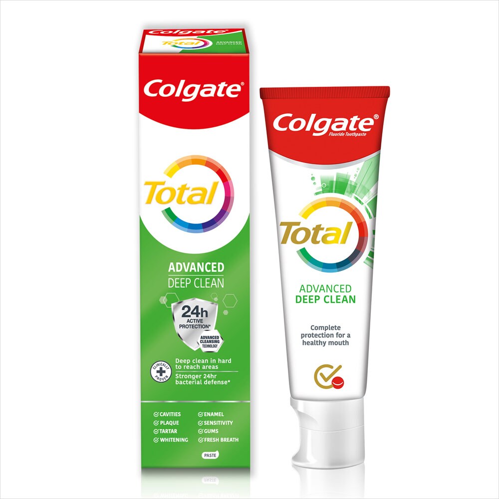 Colgate® Total Advanced Deep Clean tandpasta | Colgate®
